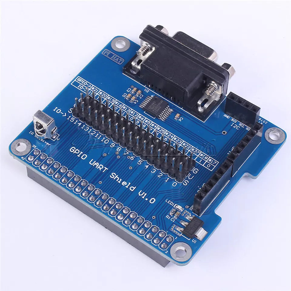 GPIO UART Raspberry Pi 3B/2B/B Expansion Board Module + 40 Pin/2SPI/1I ...