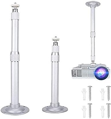 Wendry Universal Projector Ceiling Mount, Multiple Adjustment Wall Pro ...