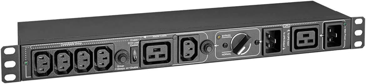 Tripp Lite PDU Hot Swap with Manual Bypass 200-240V 16A 5 C13 2 C20 1U ...