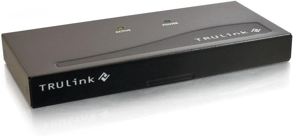 C2G 29504 4-Port VGA Monitor Splitter/Extender (Female Input) TAA Comp ...