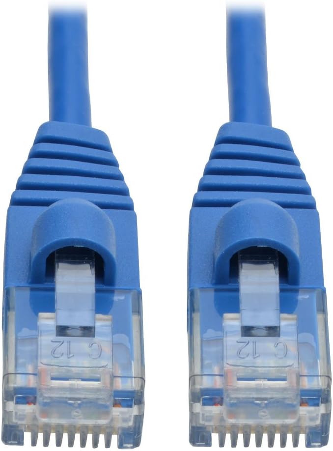 Tripp Lite Cat6a 10G Ethernet Cable, Snagless Molded Slim UTP Network ...