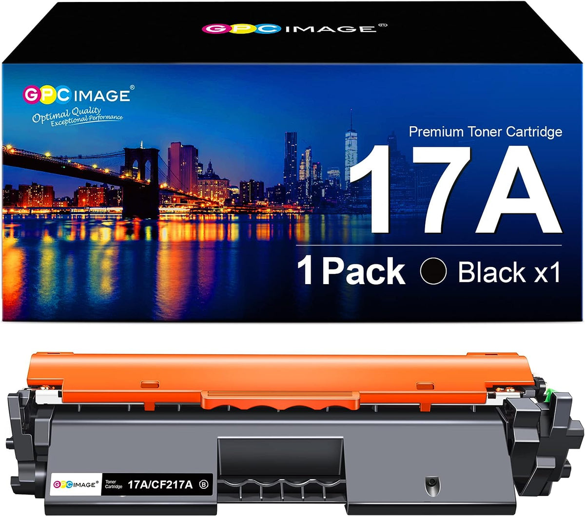 GPC Image Compatible Toner Cartridge Replacement for HP 17A CF217A Ton ...
