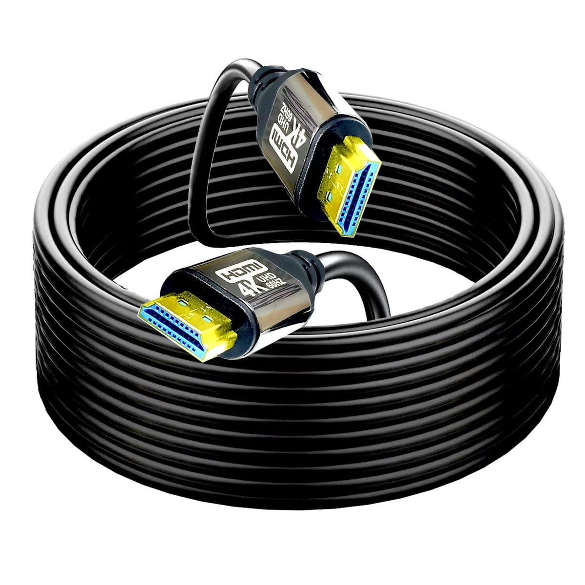 4K HDMI Cable 15 ft 2.0 18Gbps,High Speed HDMI Cables 4K60 2K120 1080P ...